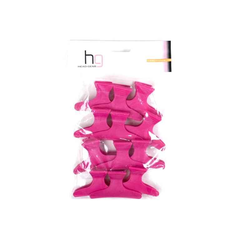 Head Gear Deep Pink Clamps Pack 12 | sectioning clamp